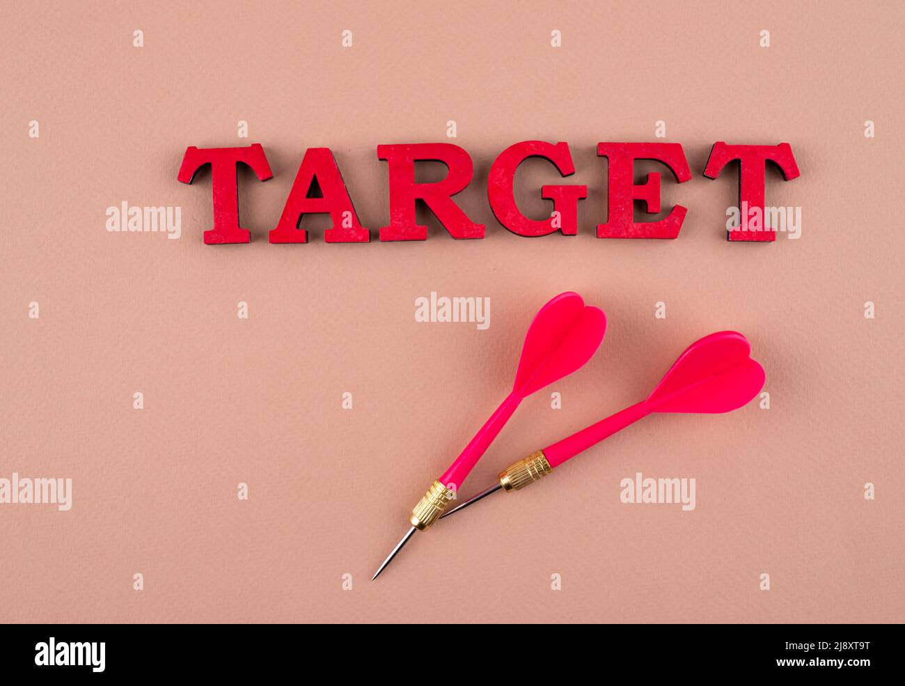Target and goal concept with arrows Stock Photo - Alamy