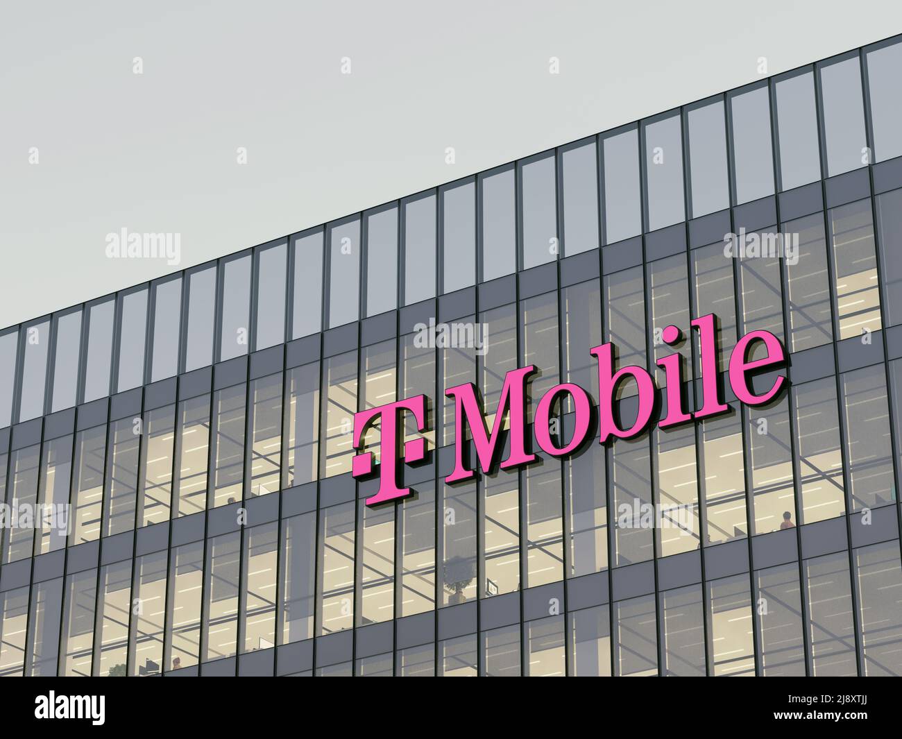 Bonn, Germany. May 2, 2022. Editorial Use Only, 3D CGI. T-Mobile ...