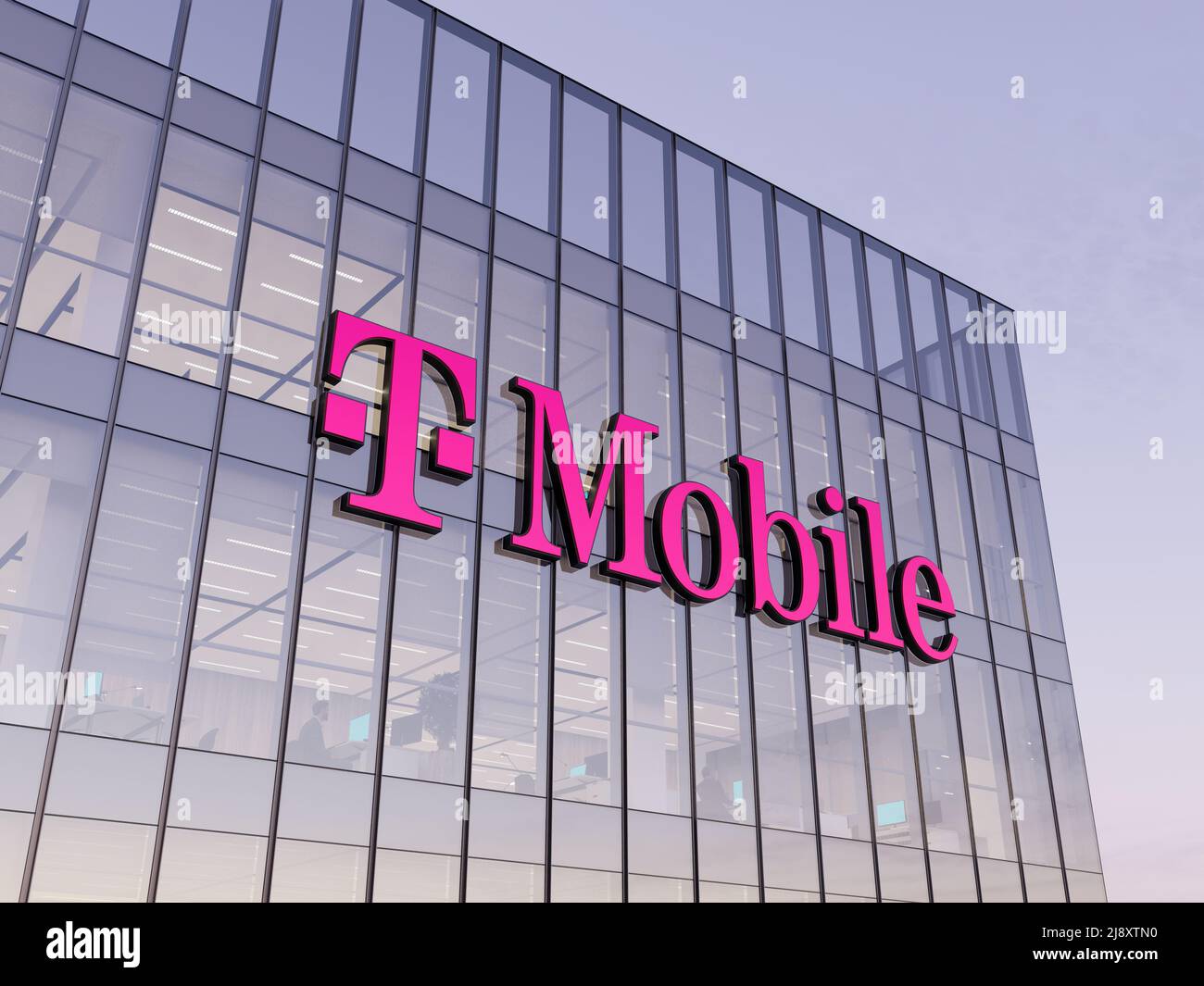 Bonn, Germany. May 2, 2022. Editorial Use Only, 3D CGI. T-Mobile ...
