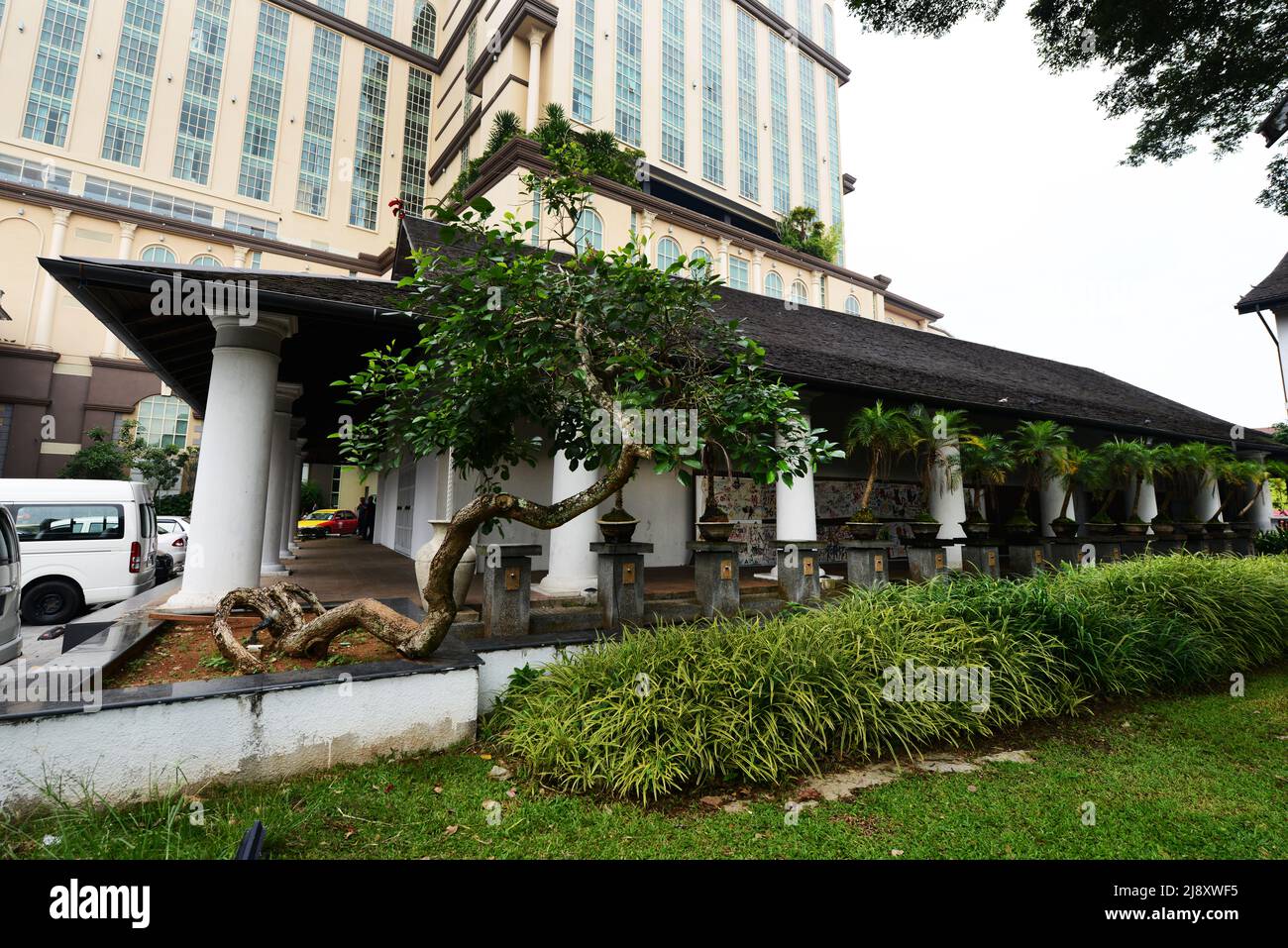 The old courthouse building in Kuching, Sarawak, Malaysia Stock Photo ...