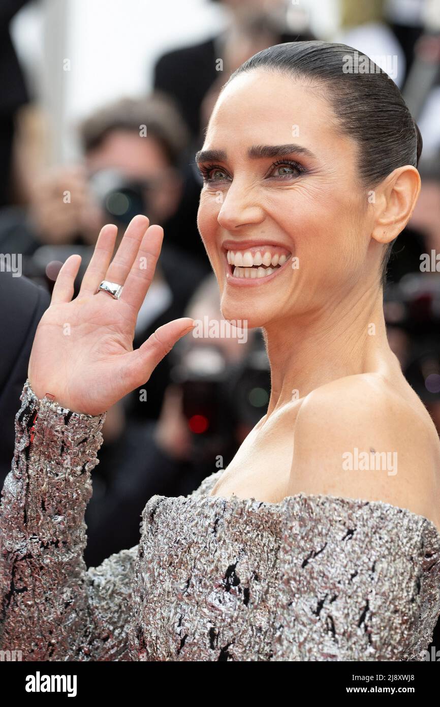 Jennifer Connolly attends the screening of Top Gun: Maverick during the ...