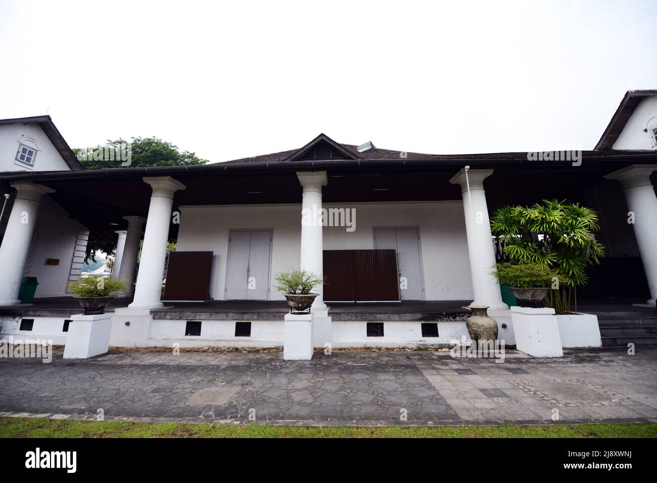 The old courthouse building in Kuching, Sarawak, Malaysia Stock Photo ...