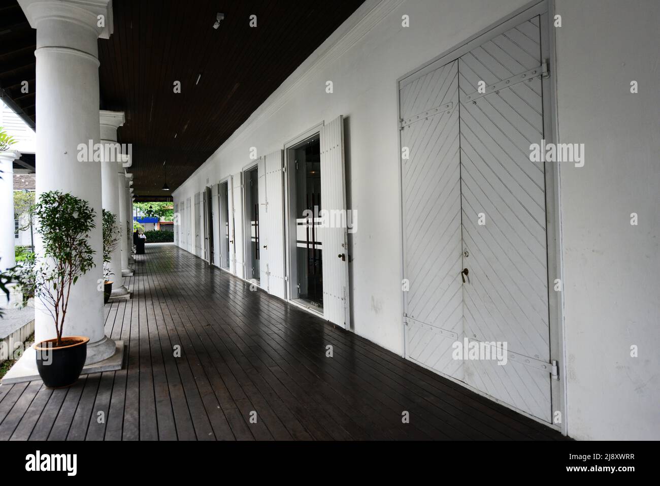 The old courthouse building in Kuching, Sarawak, Malaysia Stock Photo ...