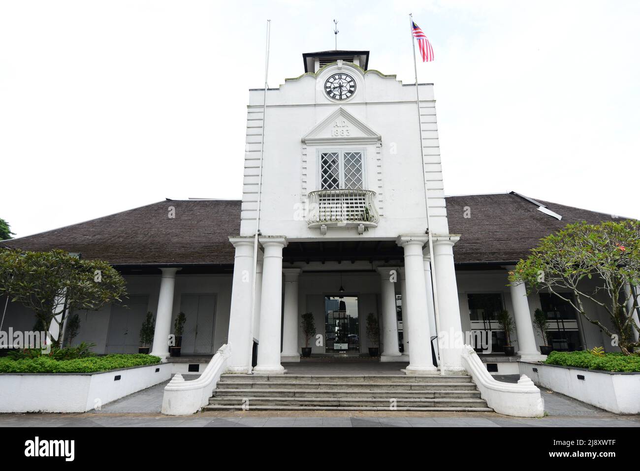 The old courthouse building in Kuching, Sarawak, Malaysia Stock Photo ...