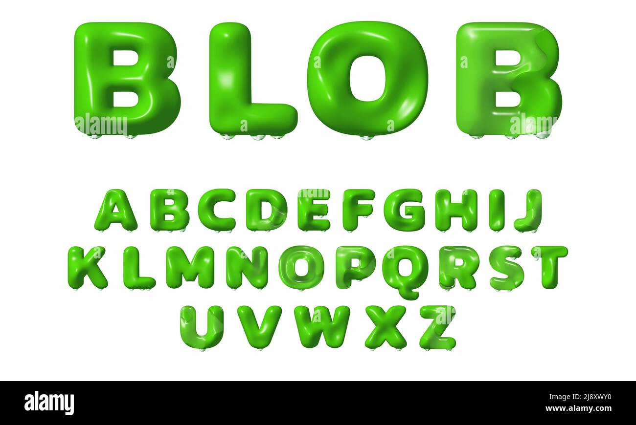 Green slime dripping hi-res stock photography and images - Alamy