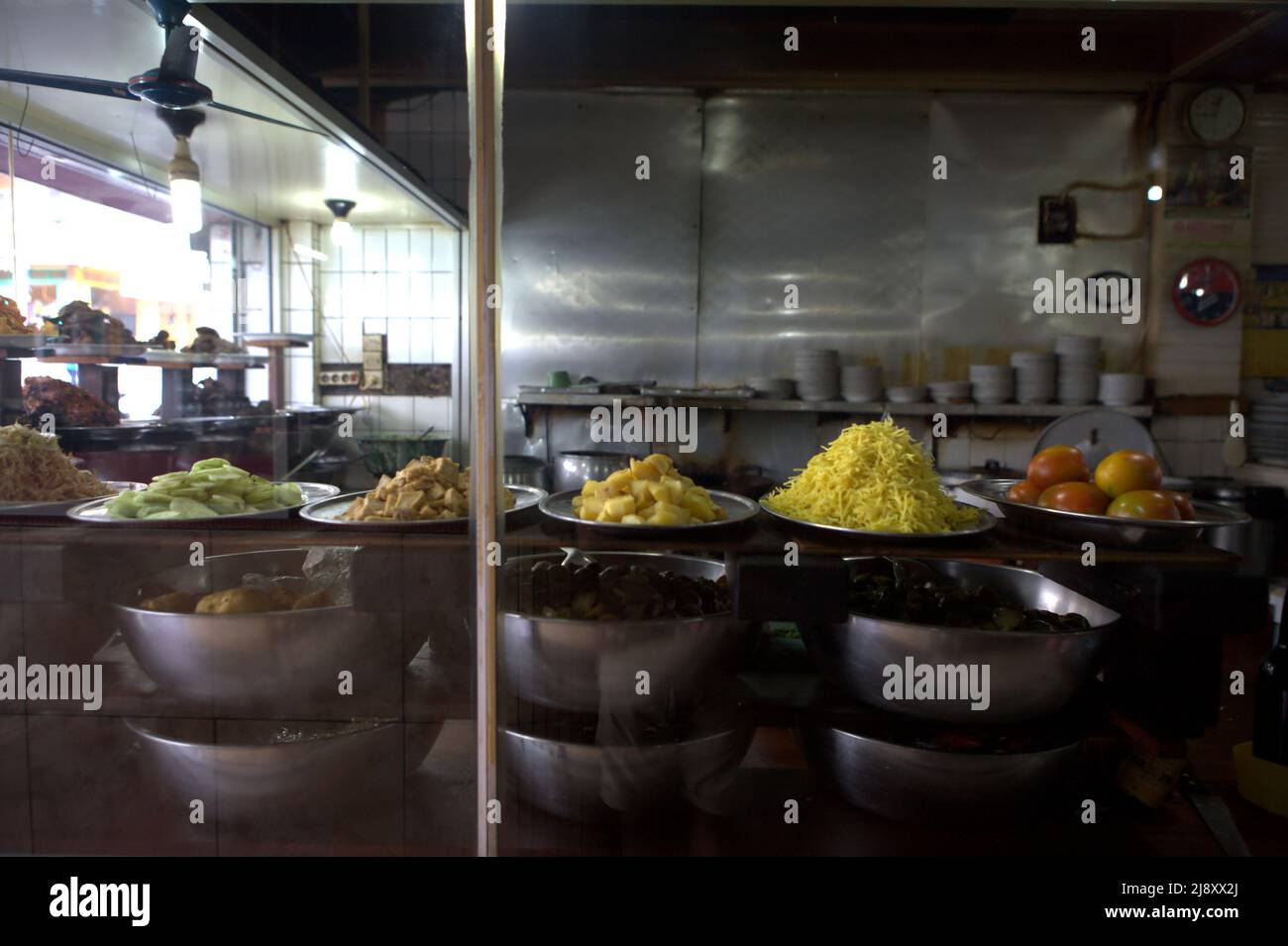 Minangkabau food restaurant hi-res stock photography and images - Alamy