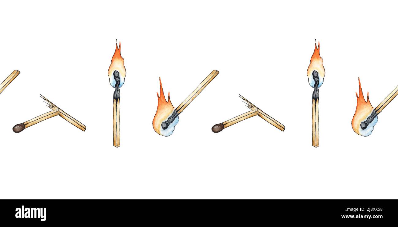 Fire warning poster Cut Out Stock Images & Pictures - Alamy