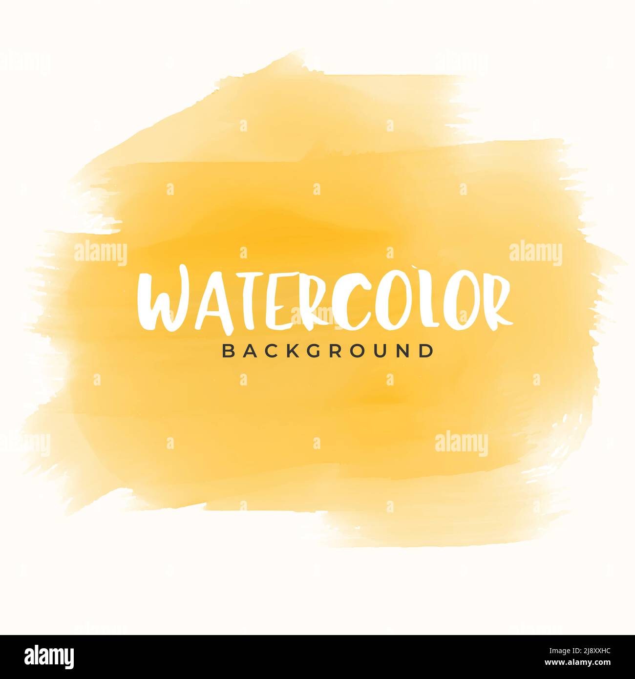 Watercolor yellow blot Stock Vector Images - Alamy