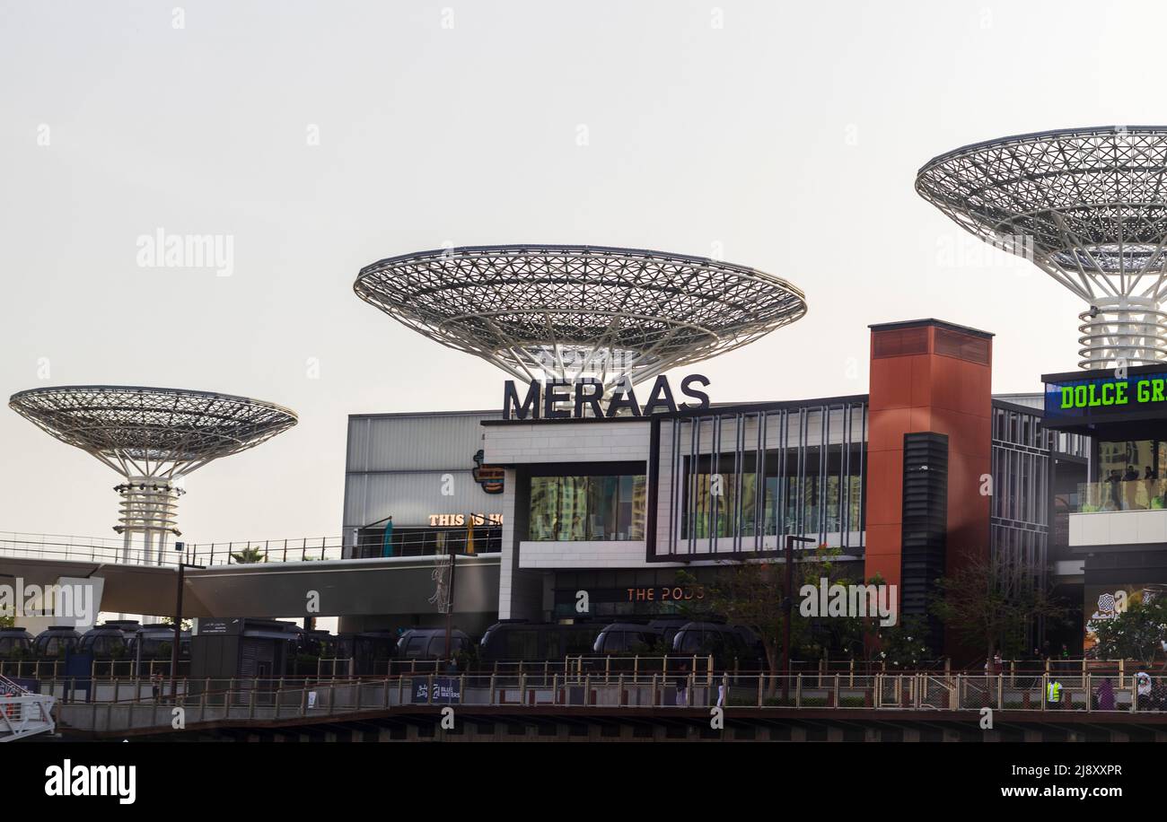 Dubai, UAE - 05.06.2022 - Man made island Blue waters by MERAAS ...