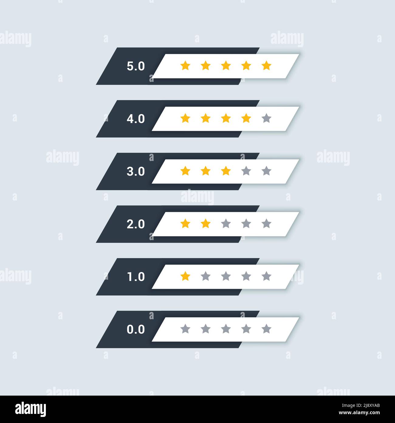 modern geometric star rating symbol Stock Vector Image & Art - Alamy