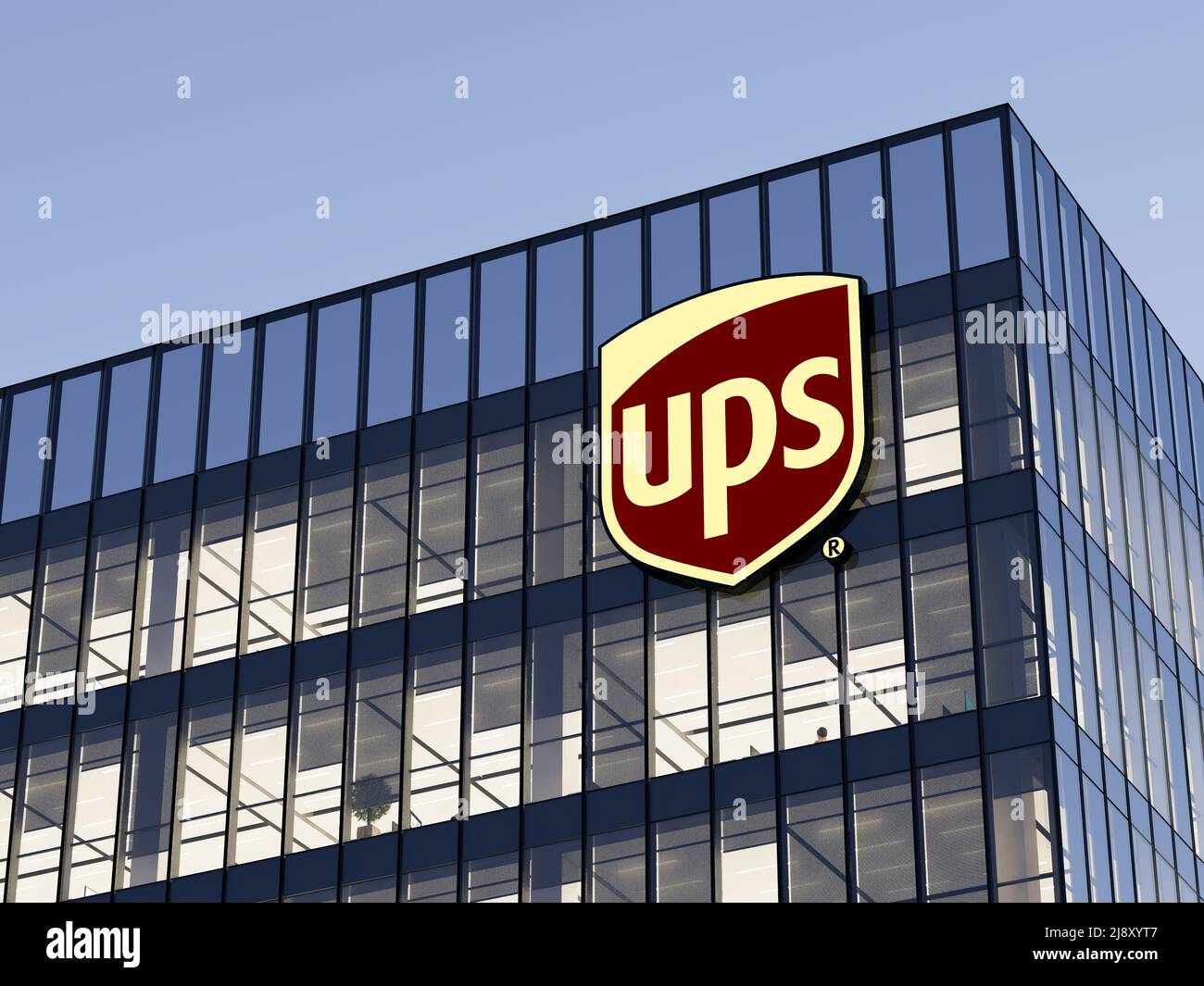 Atlanta, GA, USA. May 2, 2022. Editorial Use Only, 3D CGI. UPS - United ...