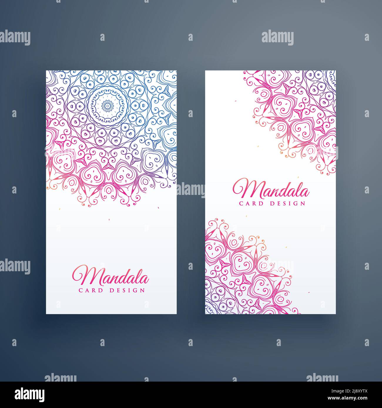 Mandala card hi-res stock photography and images - Alamy
