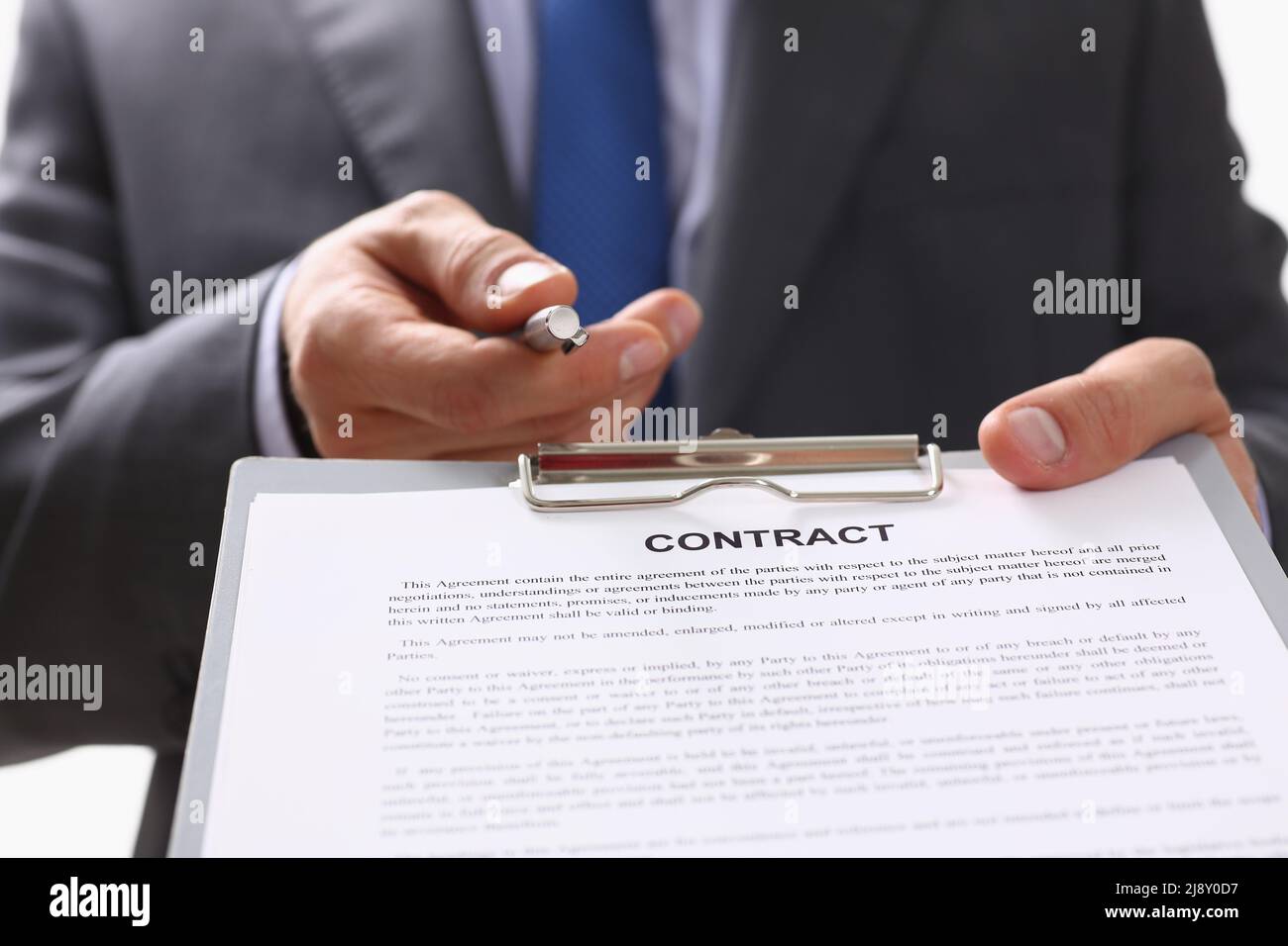 Contract paper hi-res stock photography and images - Alamy