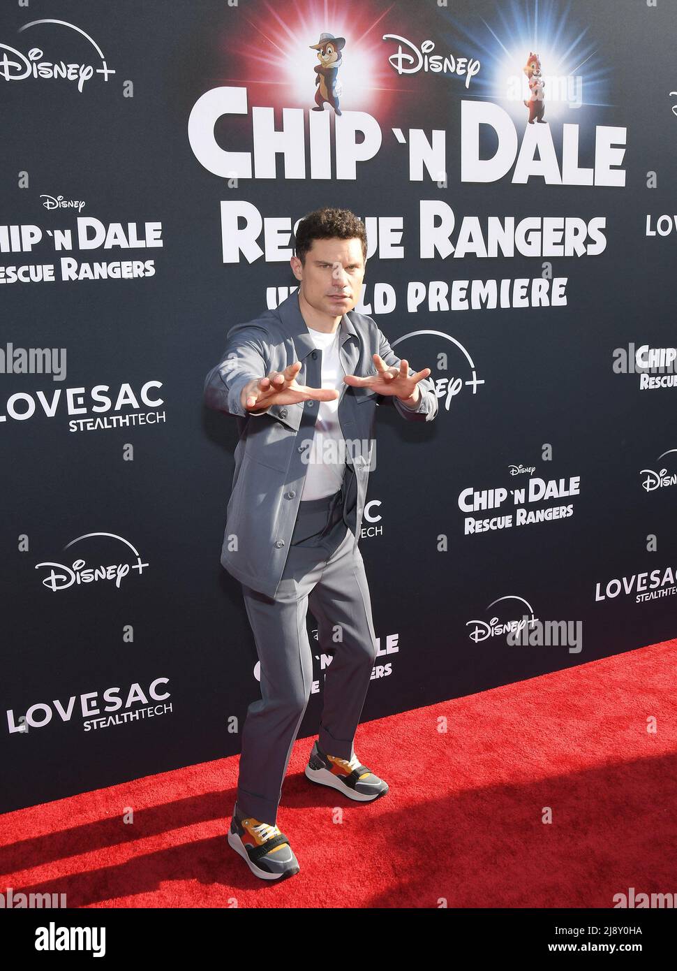 Flula Borg arrives at the CHIP ‘N DALE: RESCUE RANGERS World Premiere ...