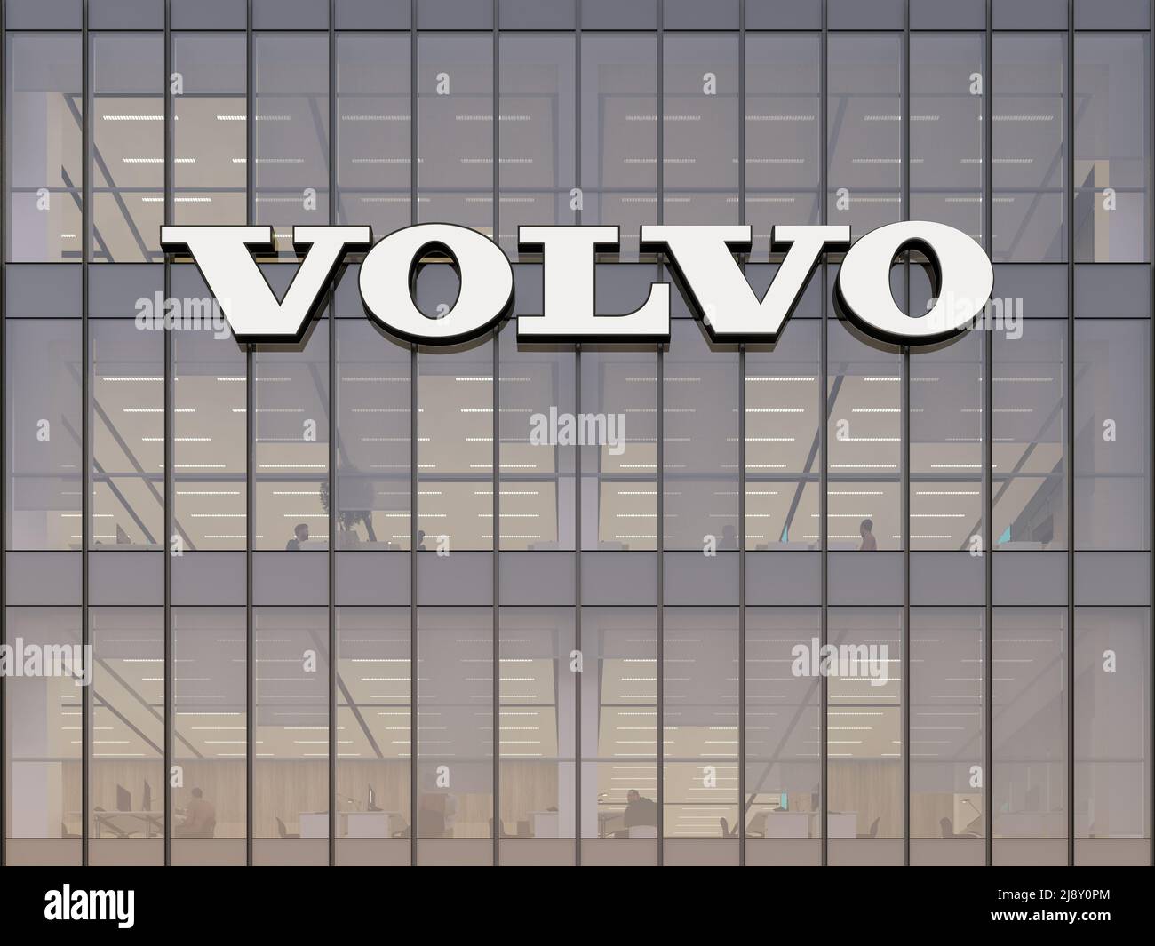 Volvo electric truck sweden hi-res stock photography and images - Alamy