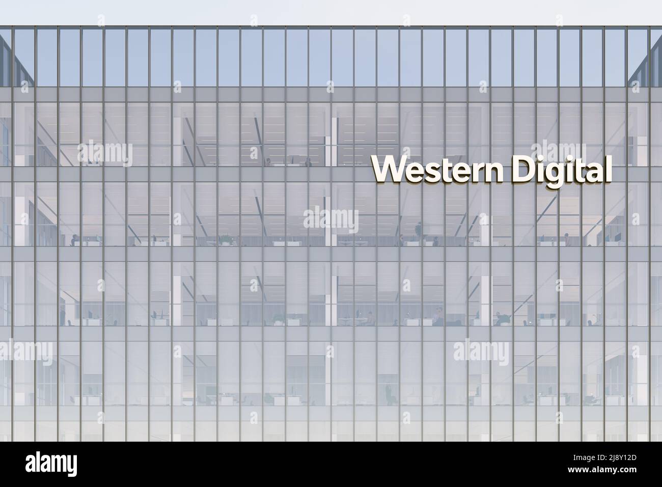 San Jose, CA, USA. May 2, 2022. Editorial Use Only, 3D CGI. Western ...