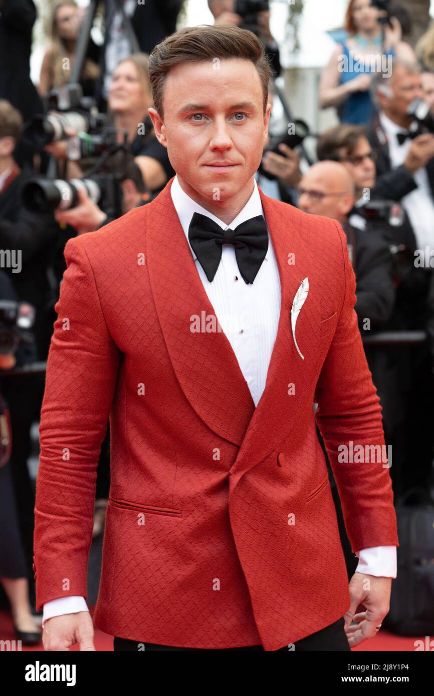 Matthew Postlethwaite attends the screening of Top Gun: Maverick during ...