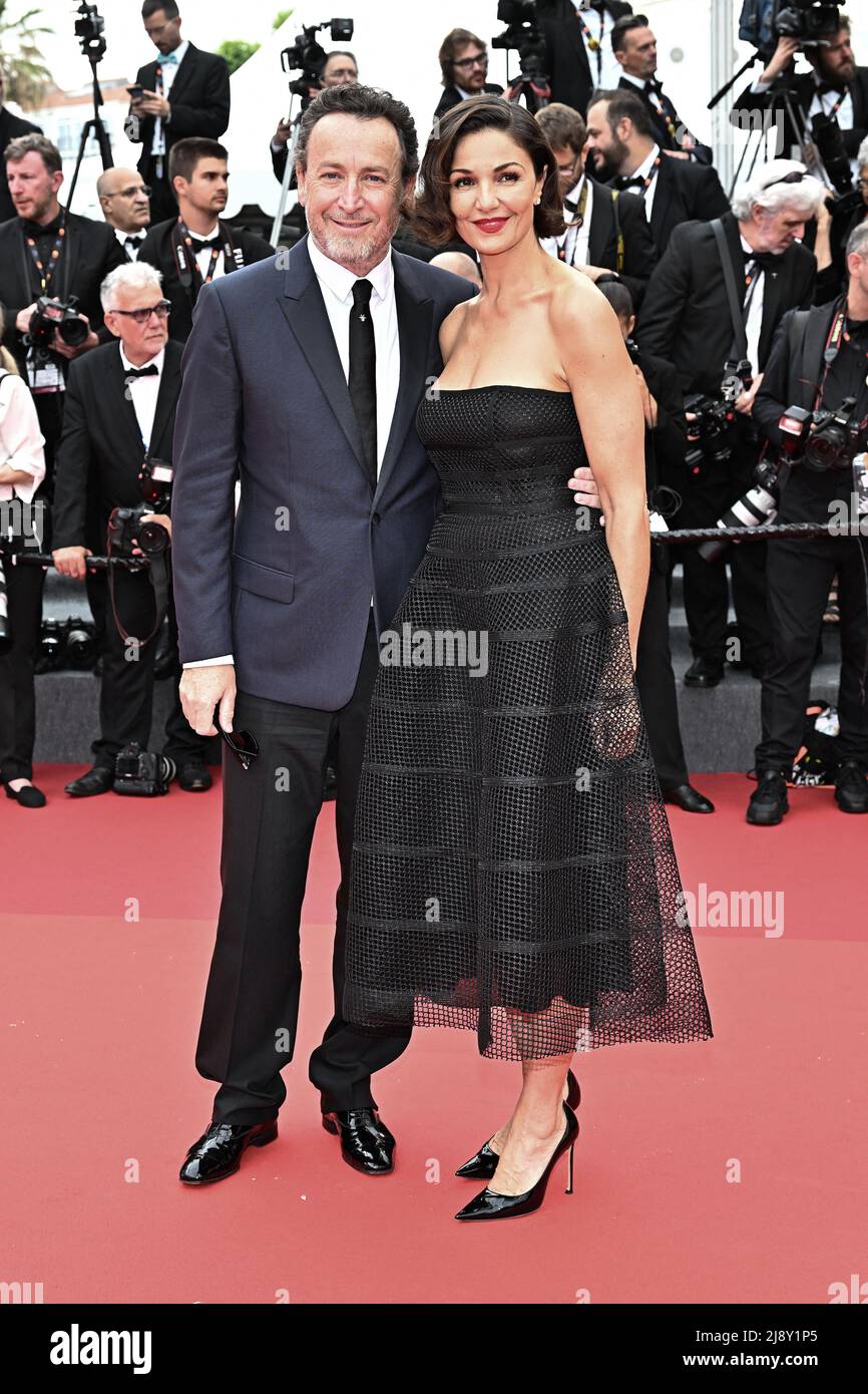 Nadia Fares and guest attend attend the screening of Top Gun: Maverick ...