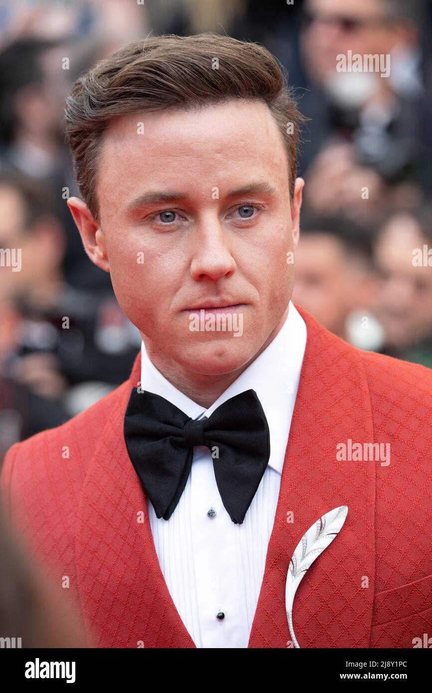 Matthew Postlethwaite attends the screening of Top Gun: Maverick during ...