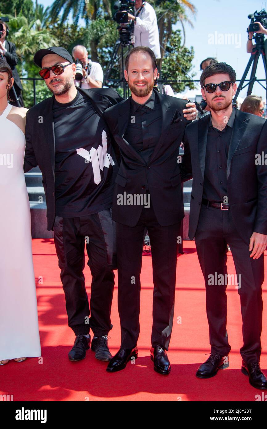 Kirill Serebrennikov , Odin Lund Biron , Filipp Avdeyev 75th Cannes ...