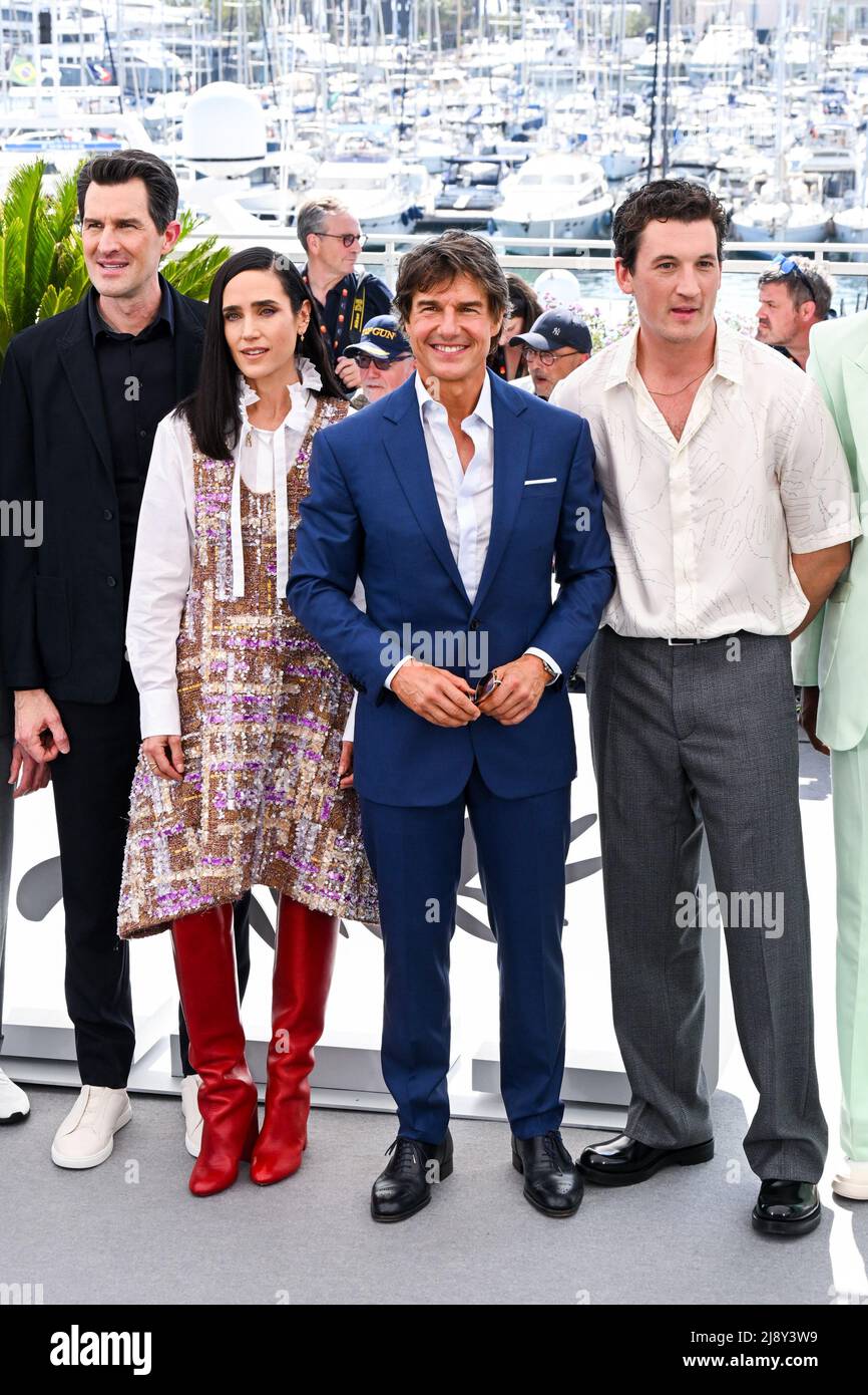 Joseph Kosinski , Jennifer Connelly , Tom Cruise , Miles Teller 75th ...