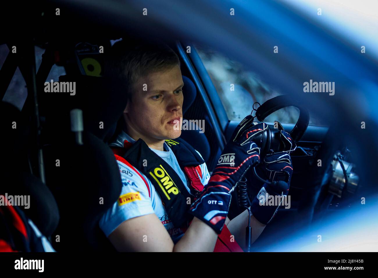 TANAK Ott (est), Hyundai Shell Mobis World Rally Team, Hyundai i20 N ...