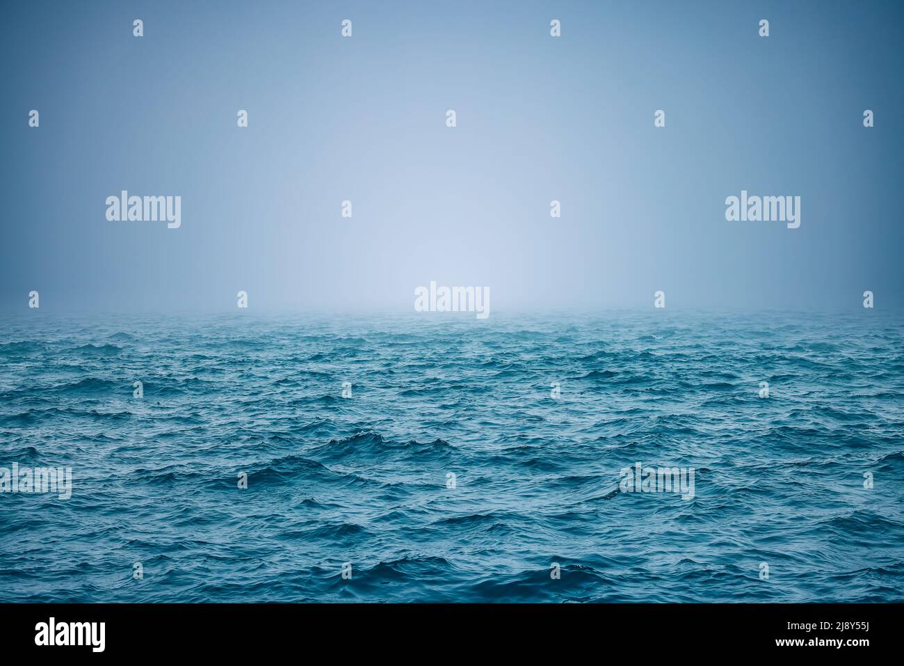 White fog blue water hi-res stock photography and images - Alamy