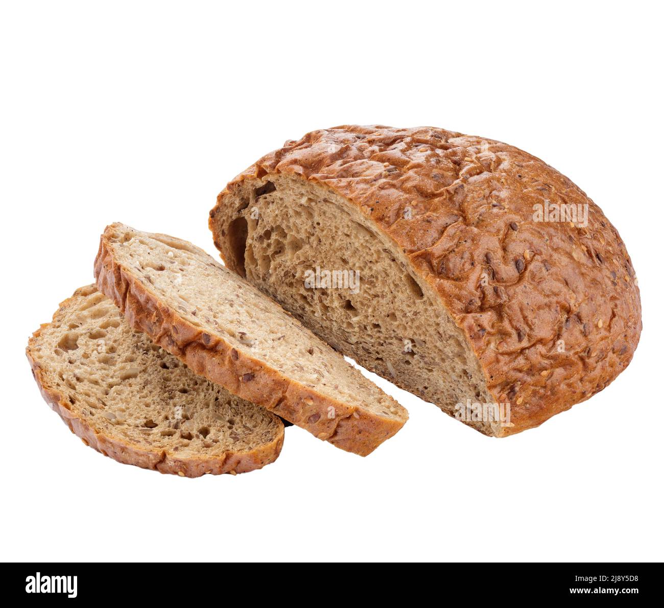 Isolated fresh bakery food on a white background Stock Photo - Alamy