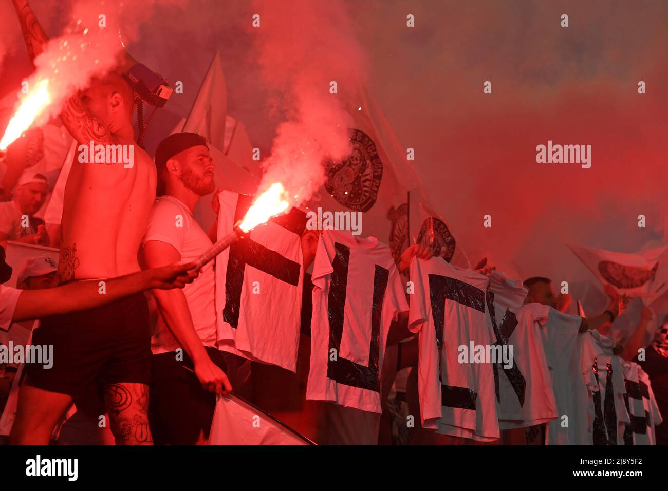 Pyrotechnics rangers hi-res stock photography and images - Alamy