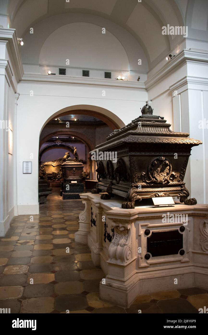 Sarcophagus of Ferdinand I of Austria (1793-1875), Ferdinand Vault ...
