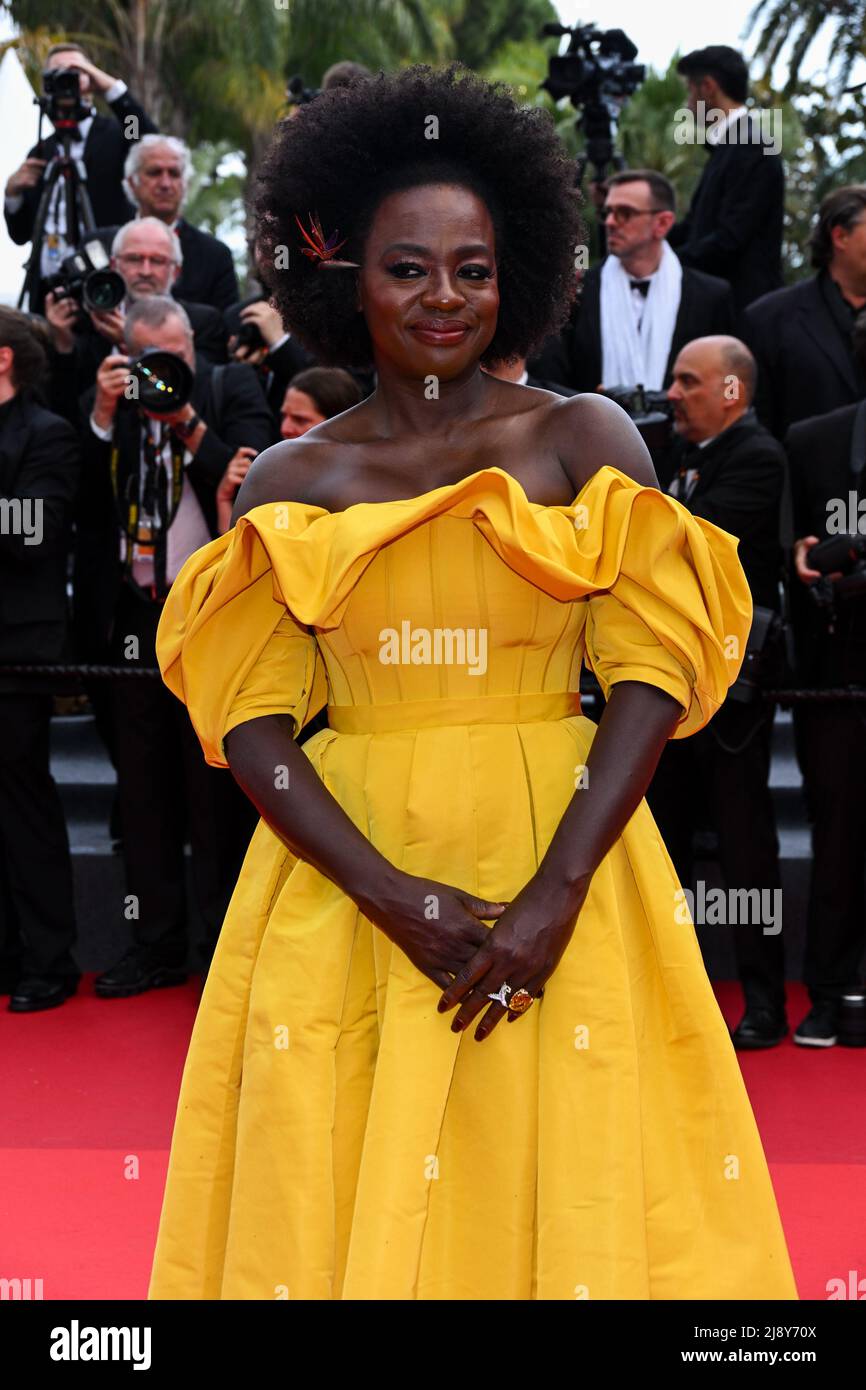Viola Davis 75th Cannes Film Festival Red Carpet of the movie -Top Gun ...
