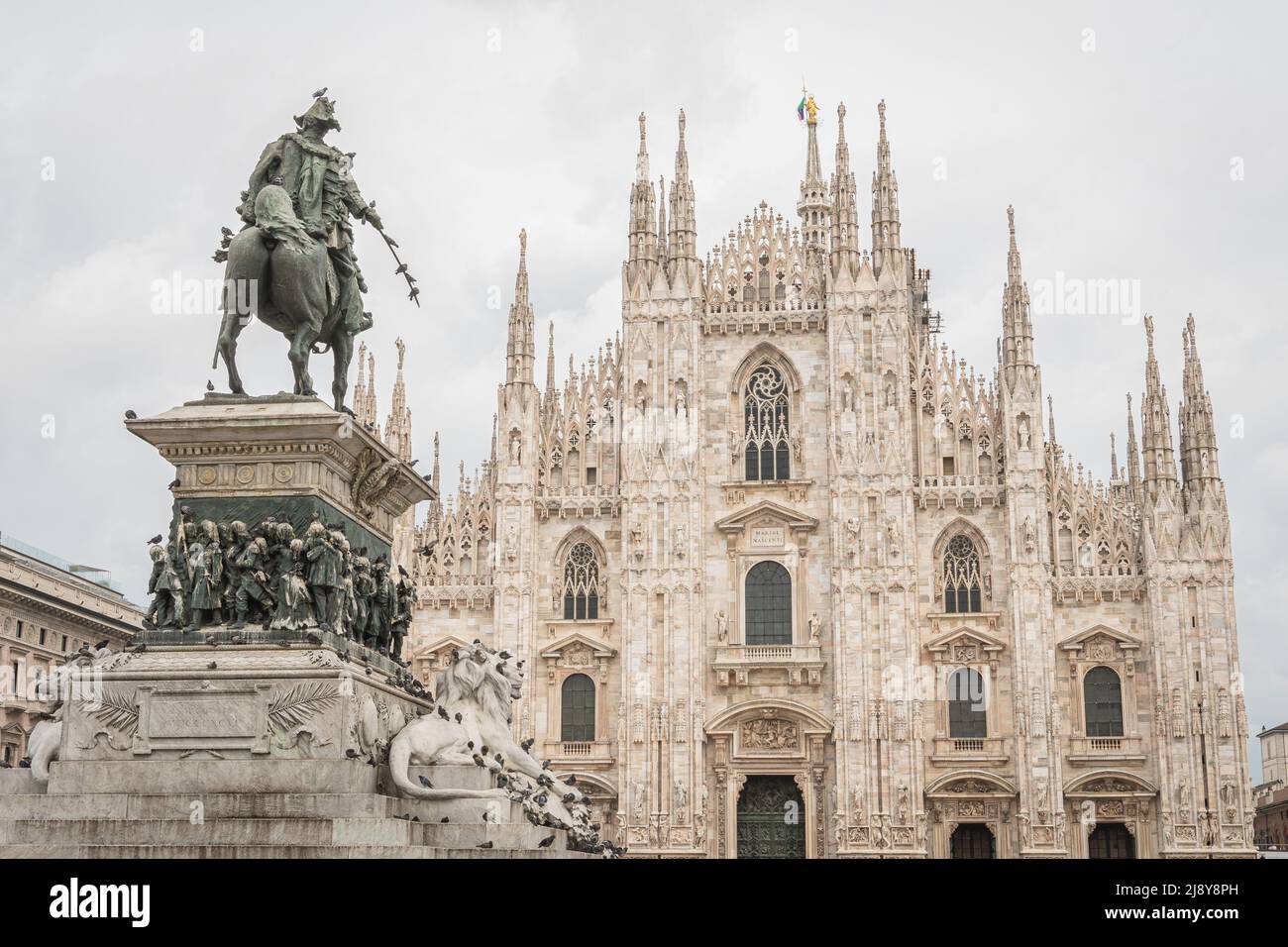 Milano Cathedral or Duomo, is the cathedral church of Milan, Lombardy ...