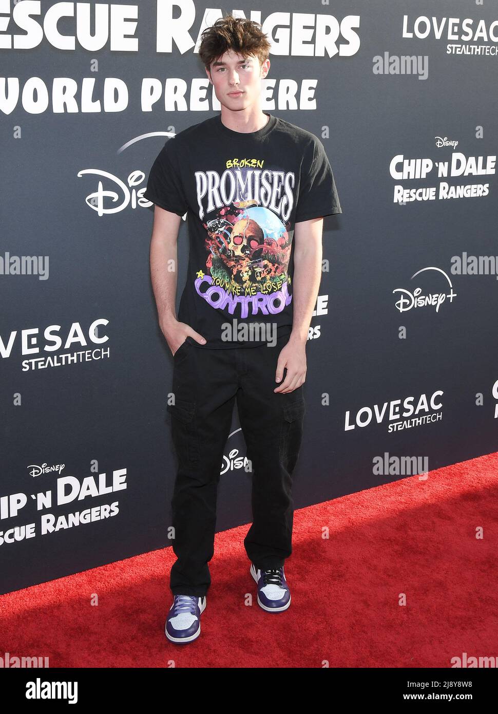 Los Angeles, USA. 18th May, 2022. Blake Manning arrives at the CHIP ‘N ...