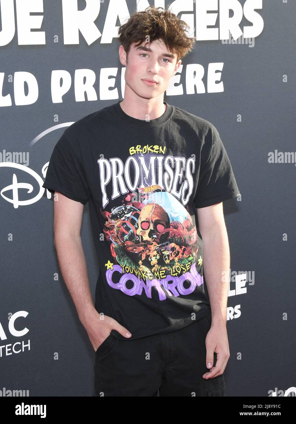 Blake Manning arrives at the CHIP ‘N DALE: RESCUE RANGERS World ...