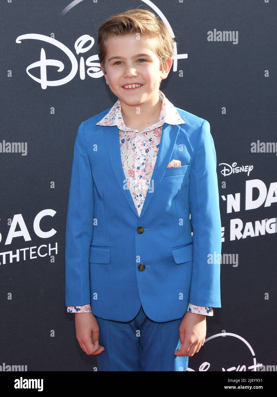 Mason Blomberg arrives at the CHIP ‘N DALE: RESCUE RANGERS World ...