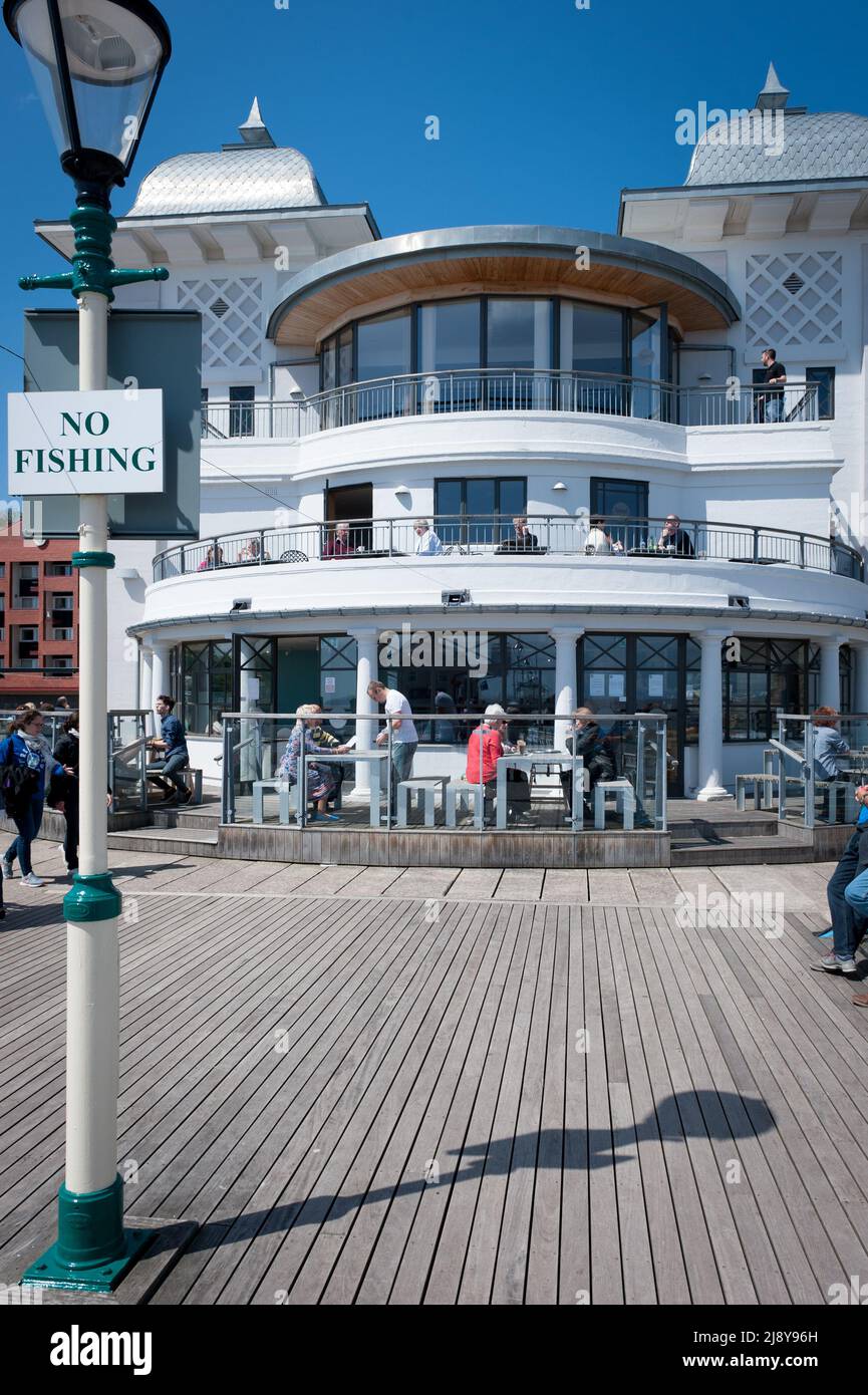 Penarth wales cafe hi-res stock photography and images - Alamy