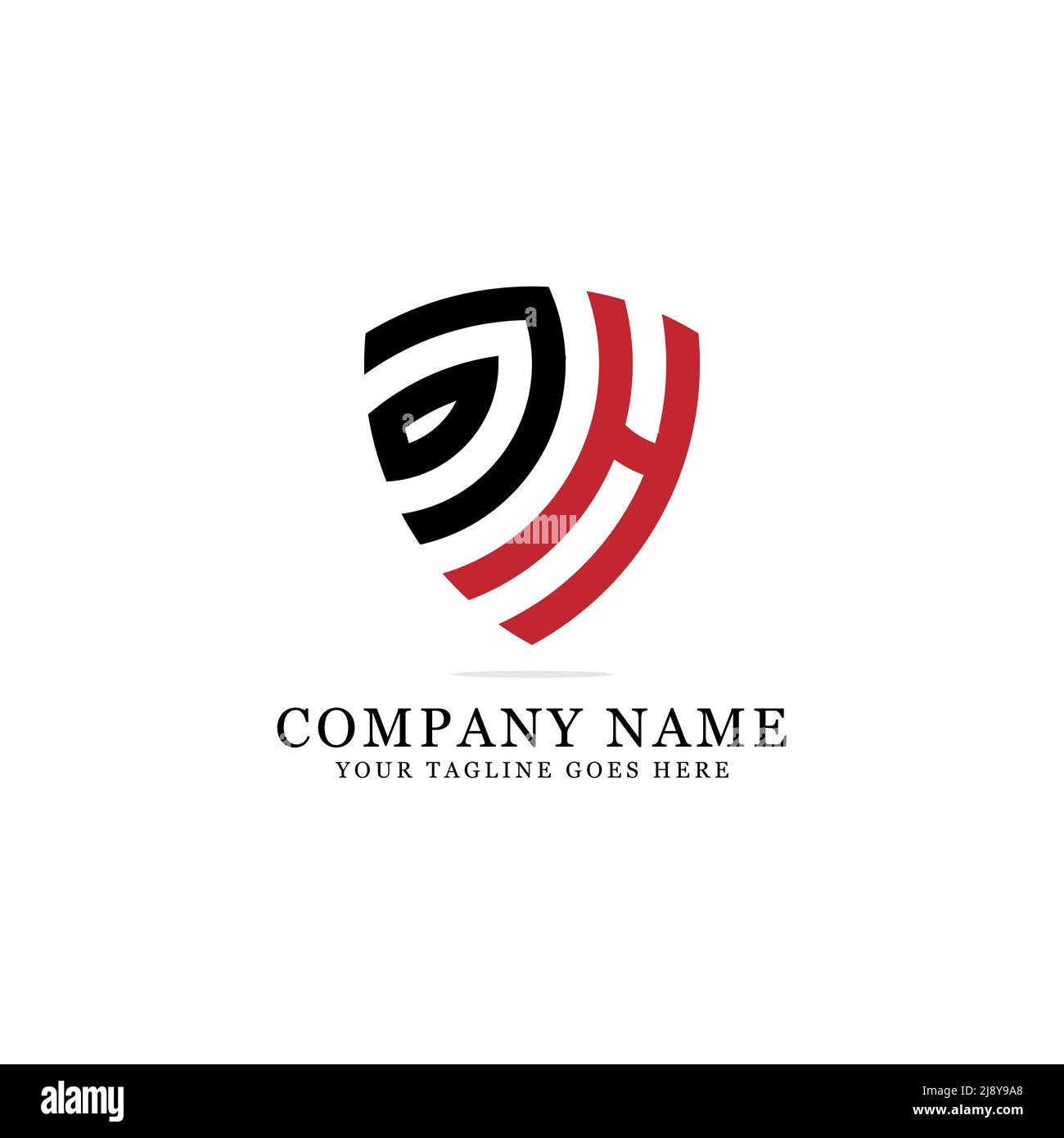 Monogram Letter of DH logo design inspiration,initial name DH logo ...