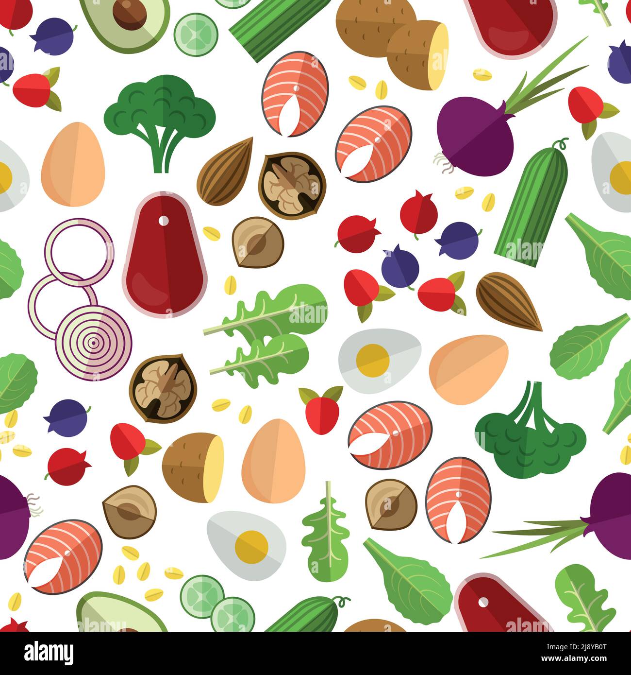 Fish nuts seeds Stock Vector Images - Alamy