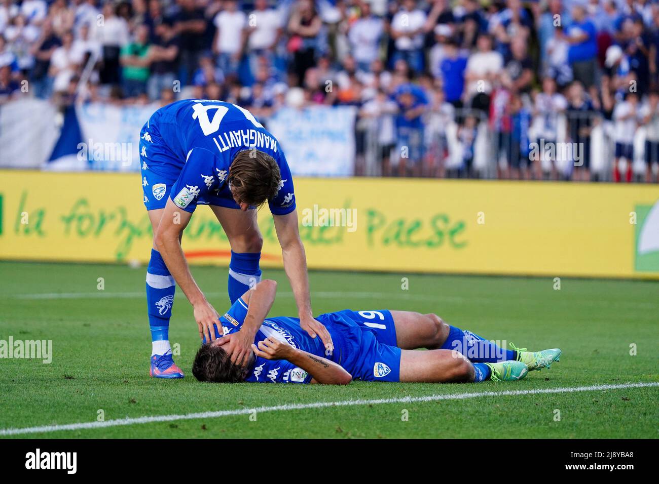Mario Rigamonti stadium, Brescia, Italy, May 18, 2022, Matthieu Huard ...