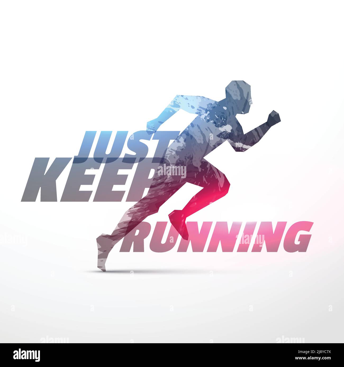 Running person Stock Vector Images - Alamy