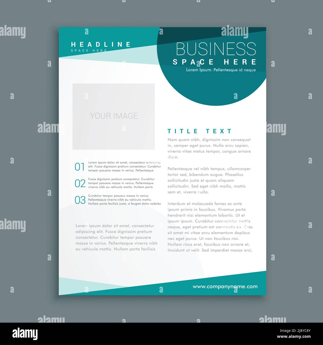 Simple Pamphlets Designs