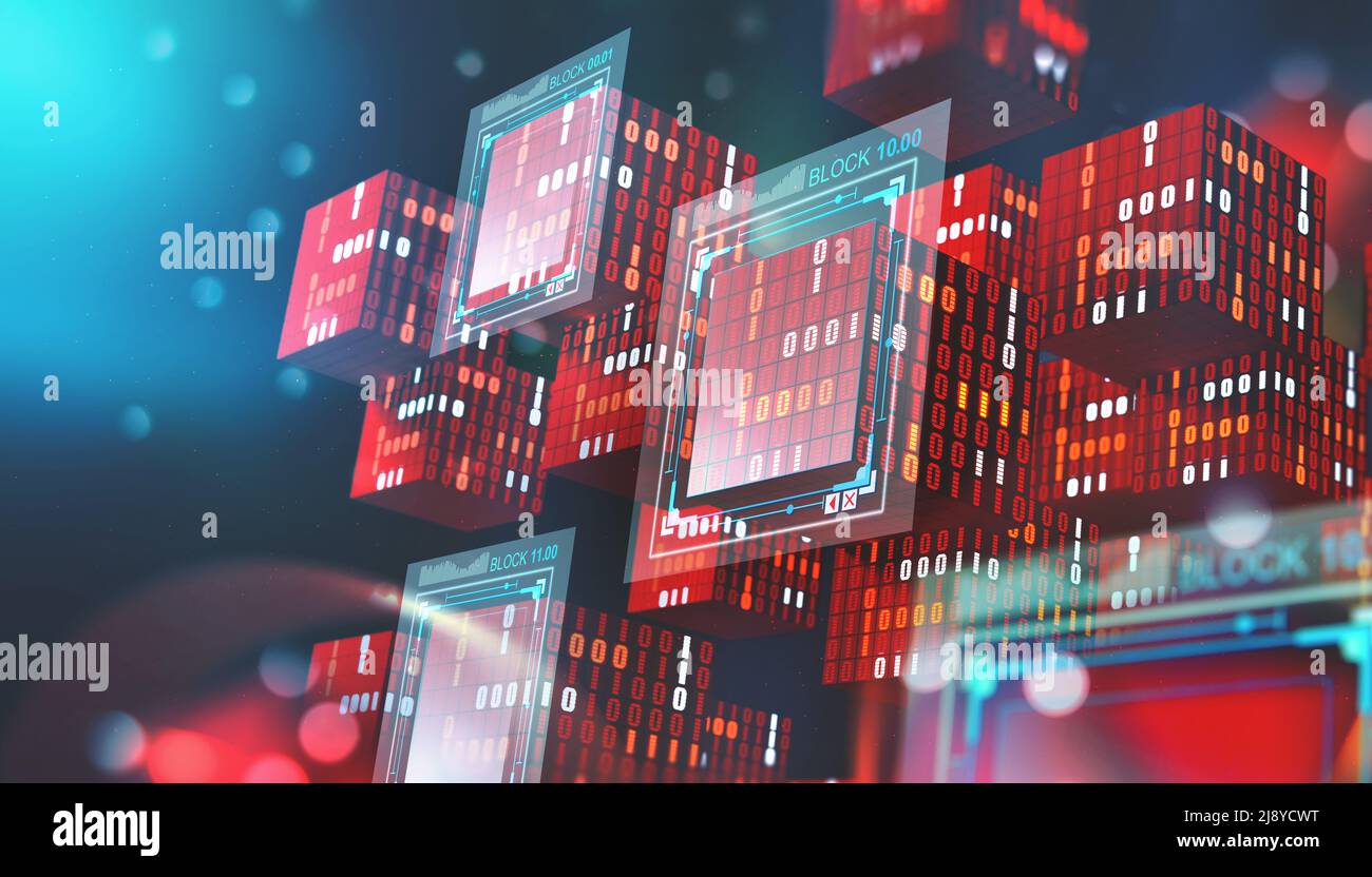 Blockchain technology hi-res stock photography and images - Alamy