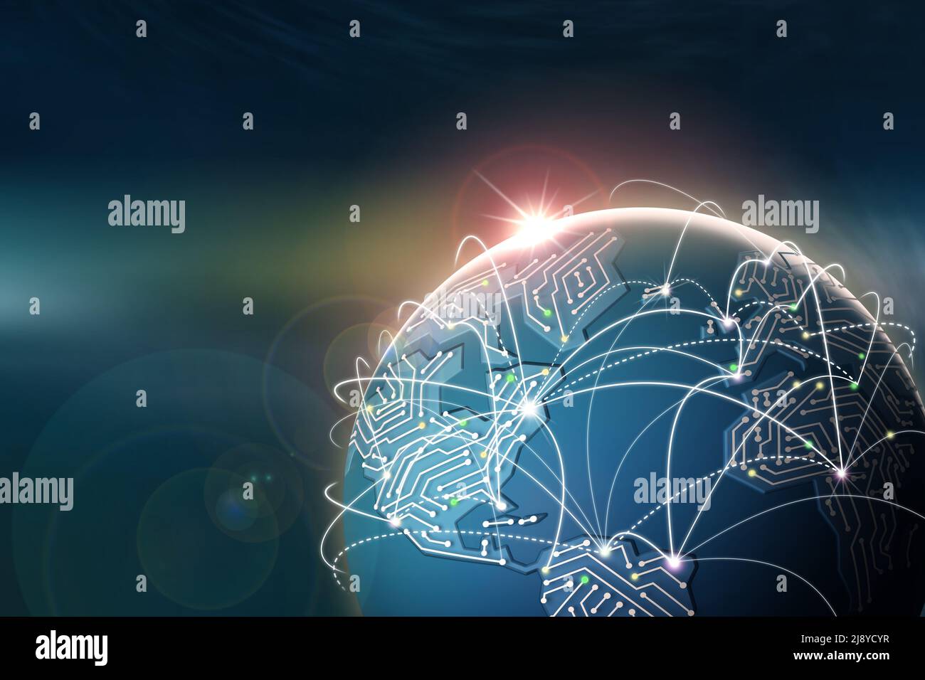 Planet communication hi-res stock photography and images - Alamy