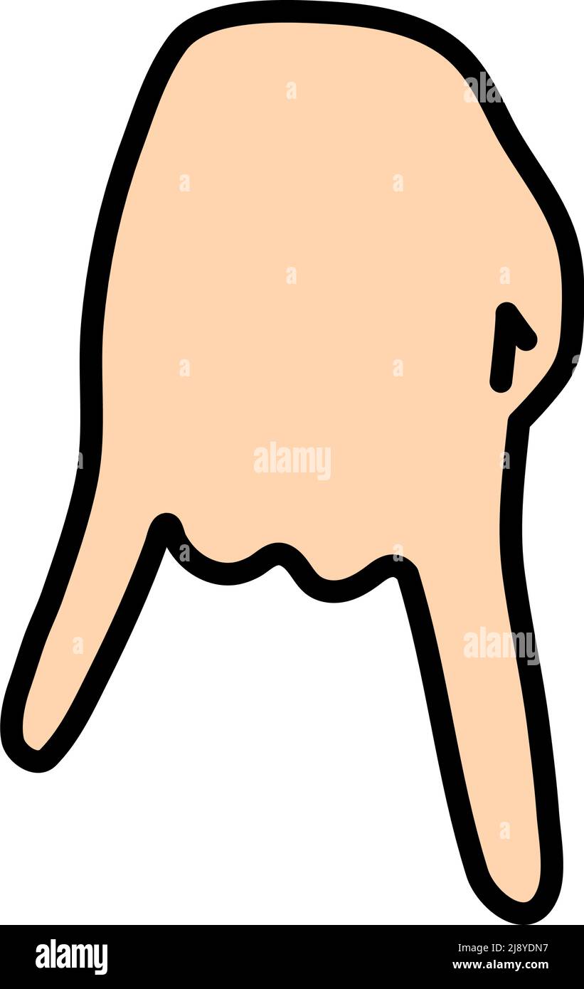 Baseball Catcher Gesture Icon. Editable Bold Outline With Color Fill ...