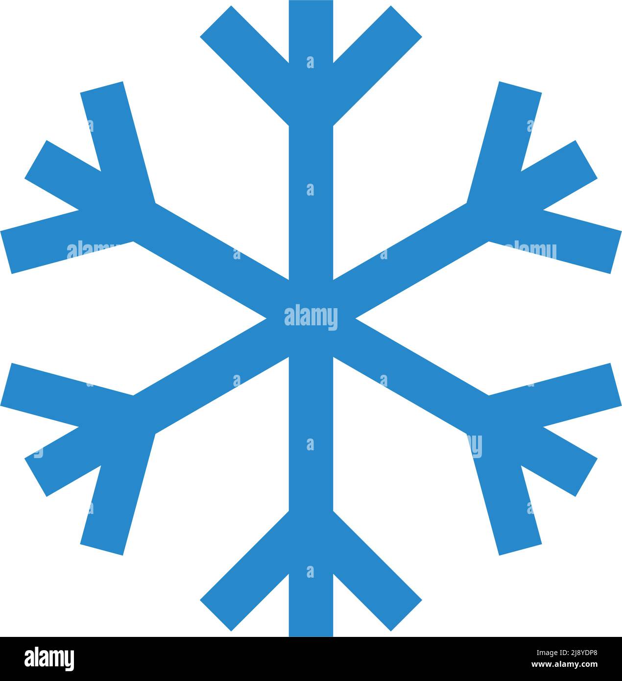 Snowflakes. Vector icons about winter. Editable vector Stock Vector ...