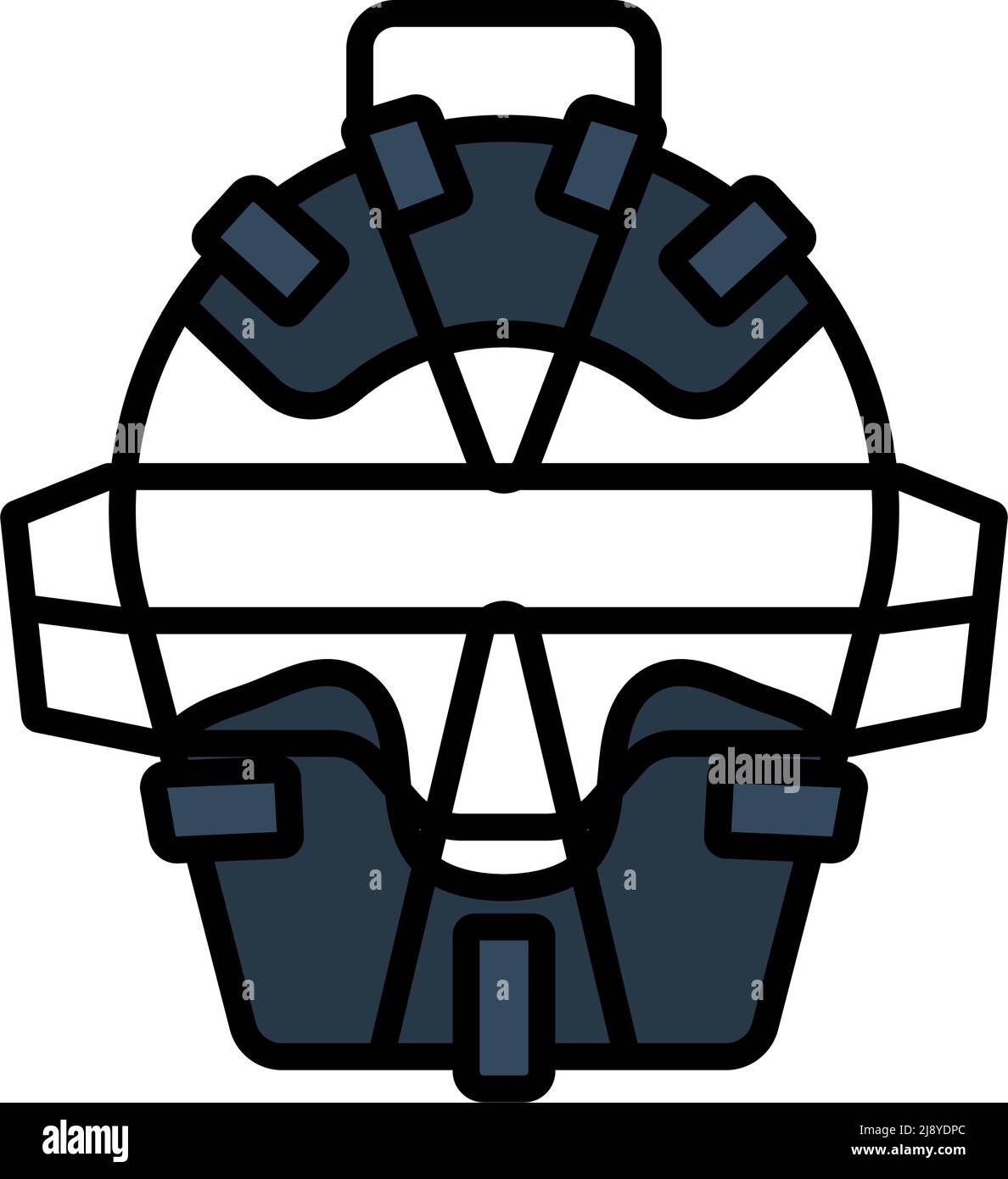 Baseball Catcher Mask Clipart