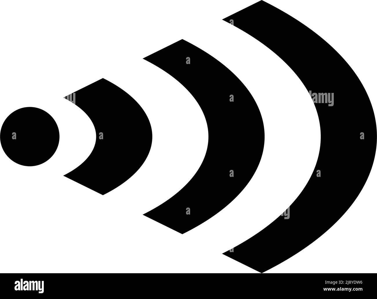 The wifi icon on the side. Editable vector Stock Vector Image & Art - Alamy