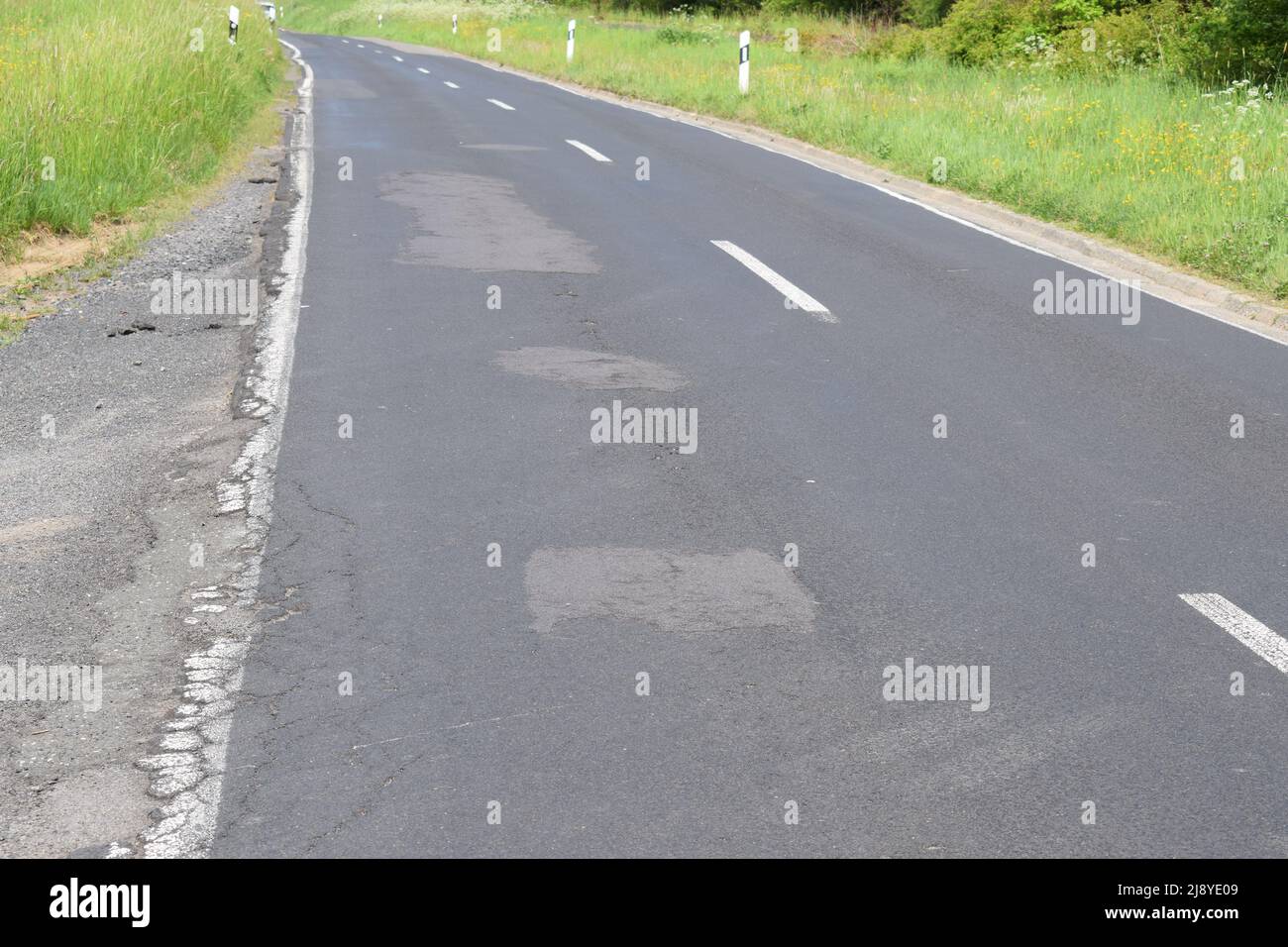 Rough road surface deterioration hi-res stock photography and images ...