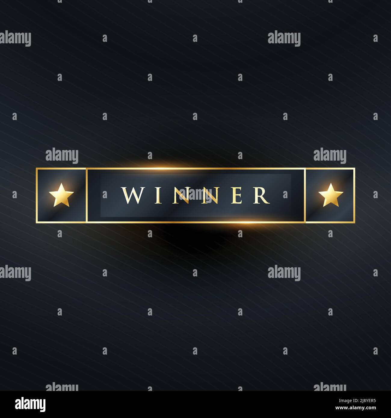 Sticker in gold Stock Vector Images - Alamy