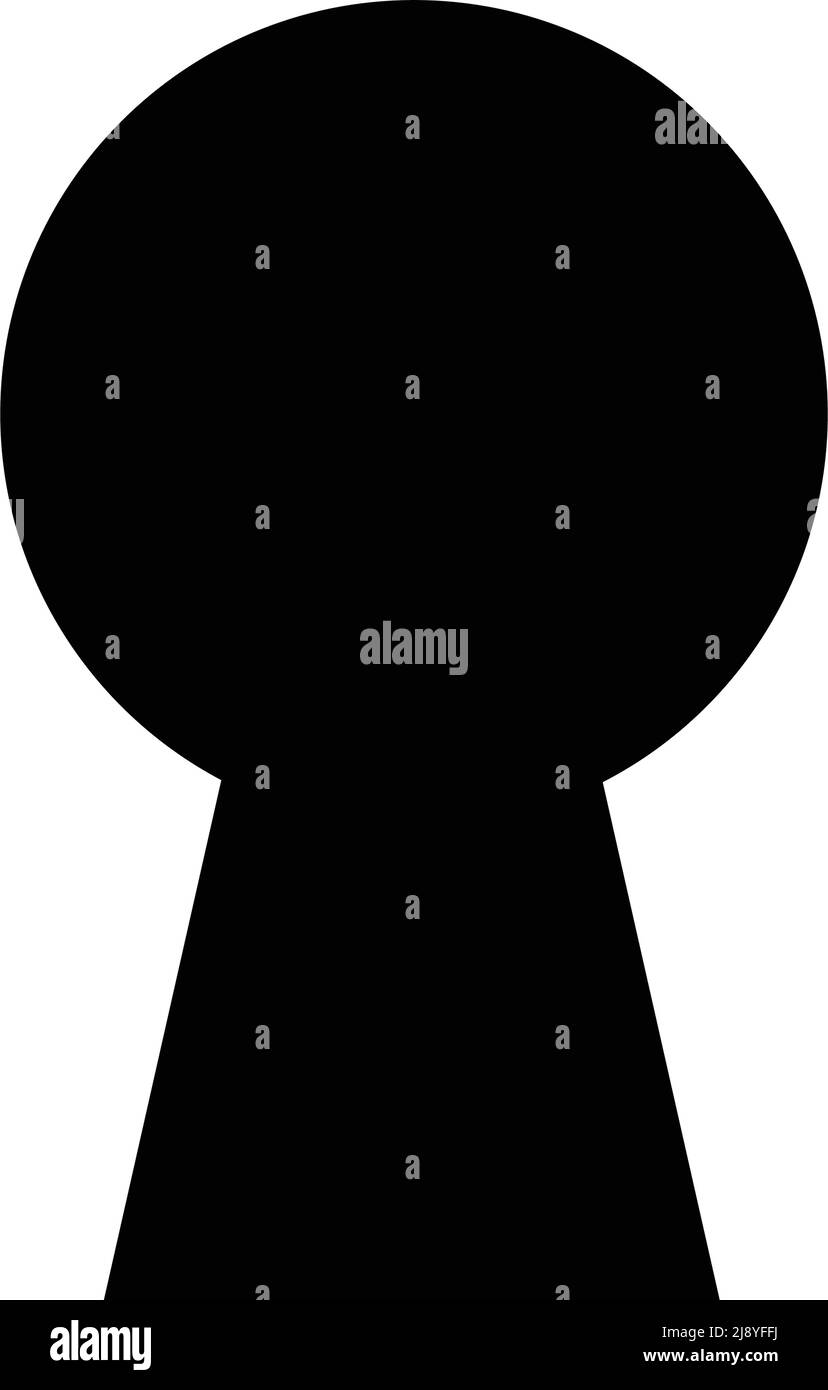 Keyhole silhouette hi-res stock photography and images - Alamy